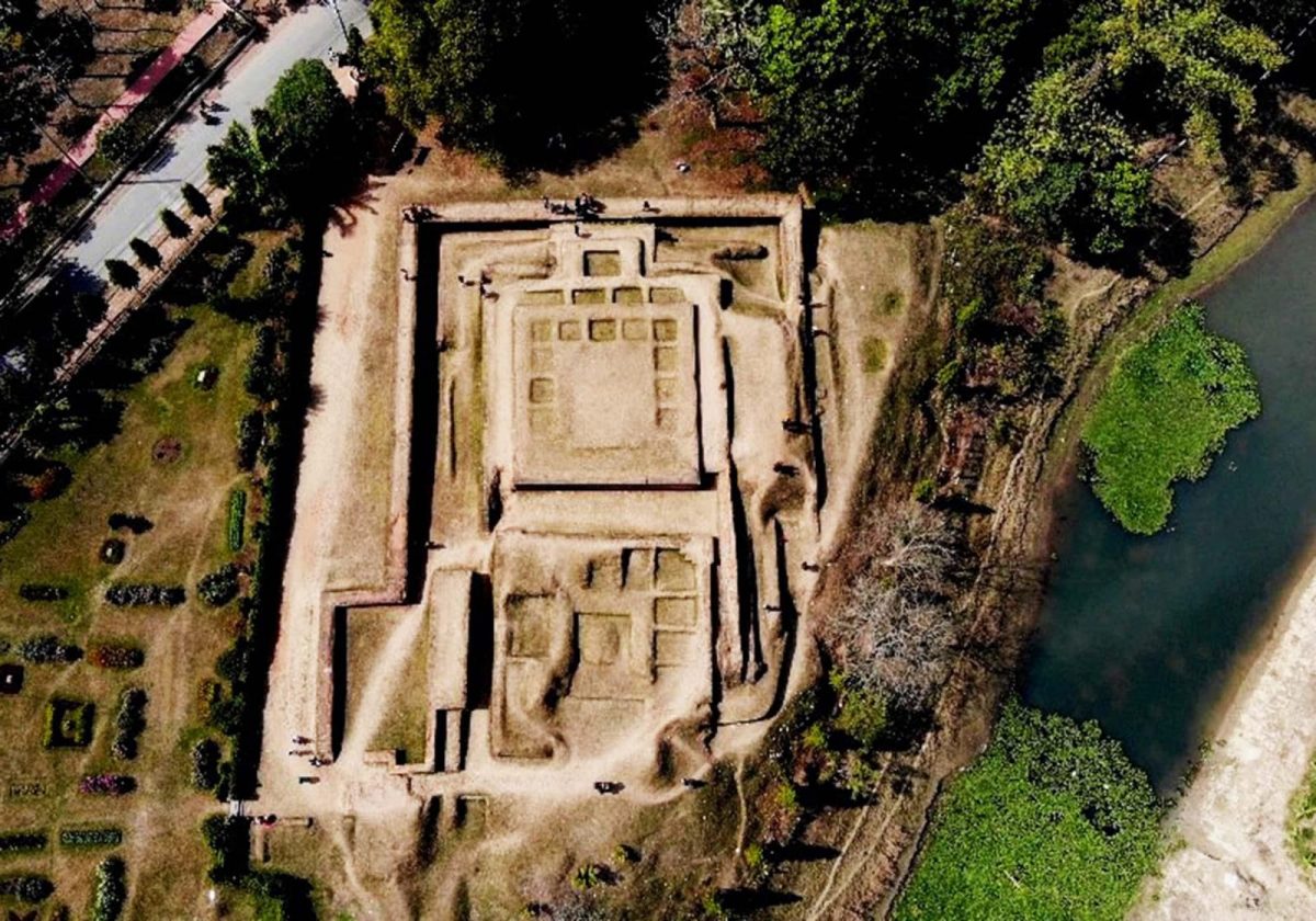Excavations at Mahasthangarh in Bogra reveal traces of the Pala Empire ...